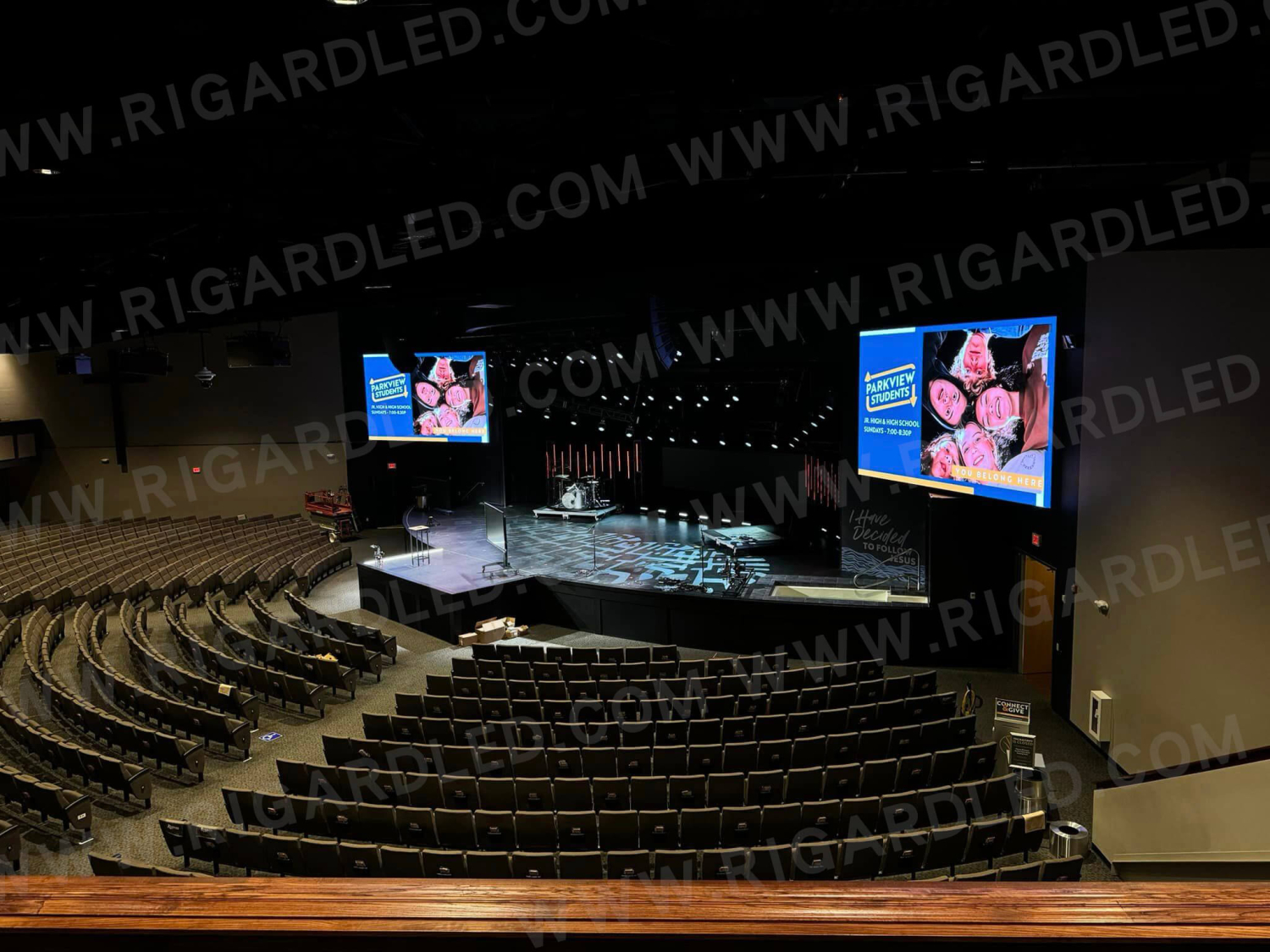 RIGARD P1.8 LED Screens Elevate Stage Performances in Orland Park - Rigard